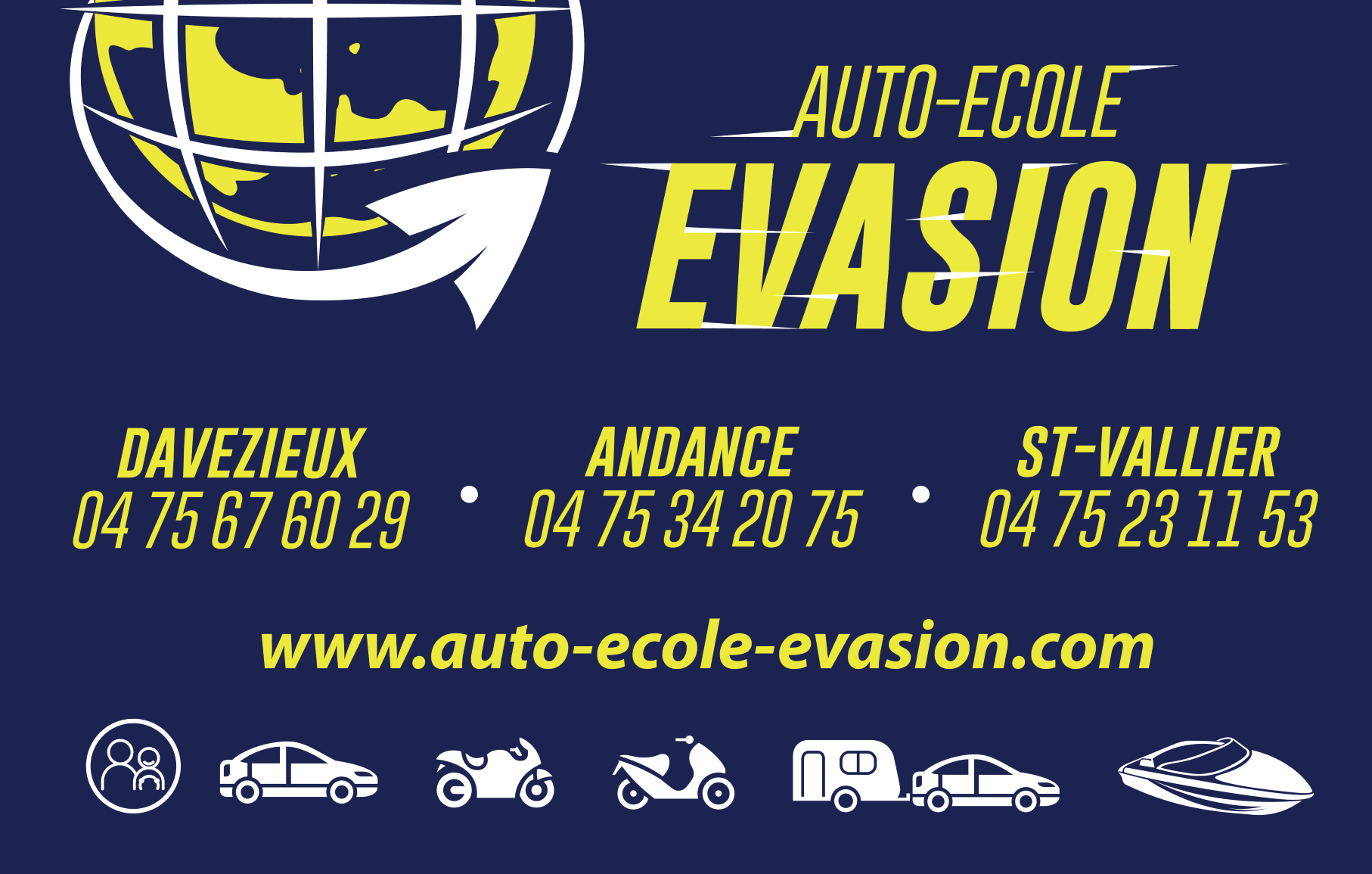 AUTO-ECOLE EVASION | Codes Rousseau